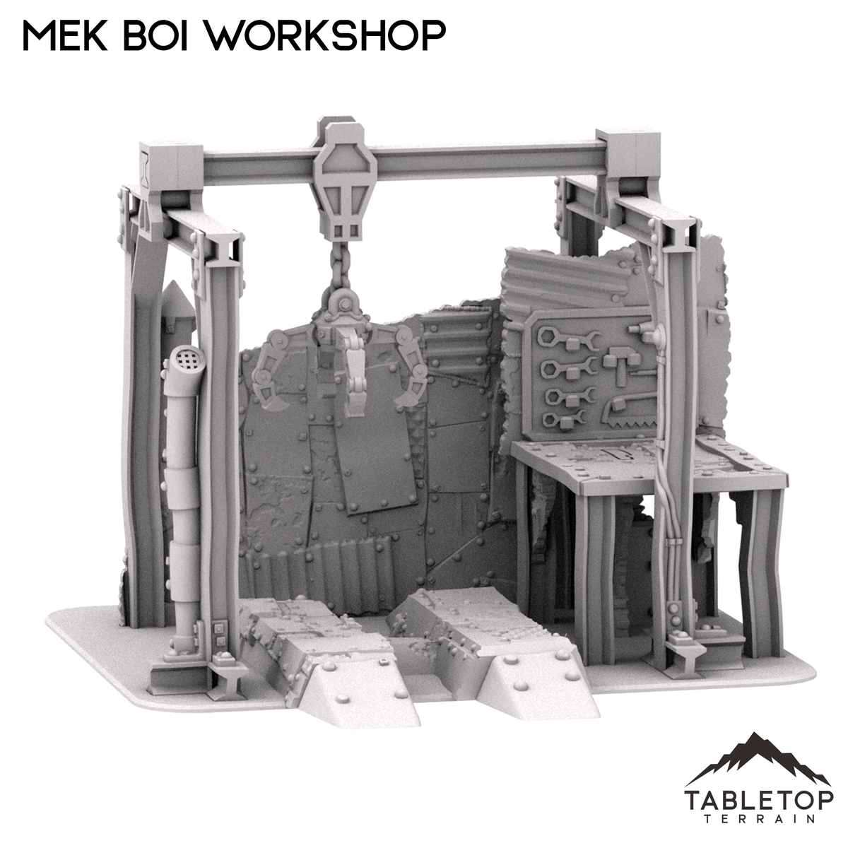 Ork Mek Boi's Workshop - Rivet City – Tabletop Terrain