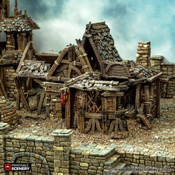 Ruined Blacksmith – Tabletop Terrain