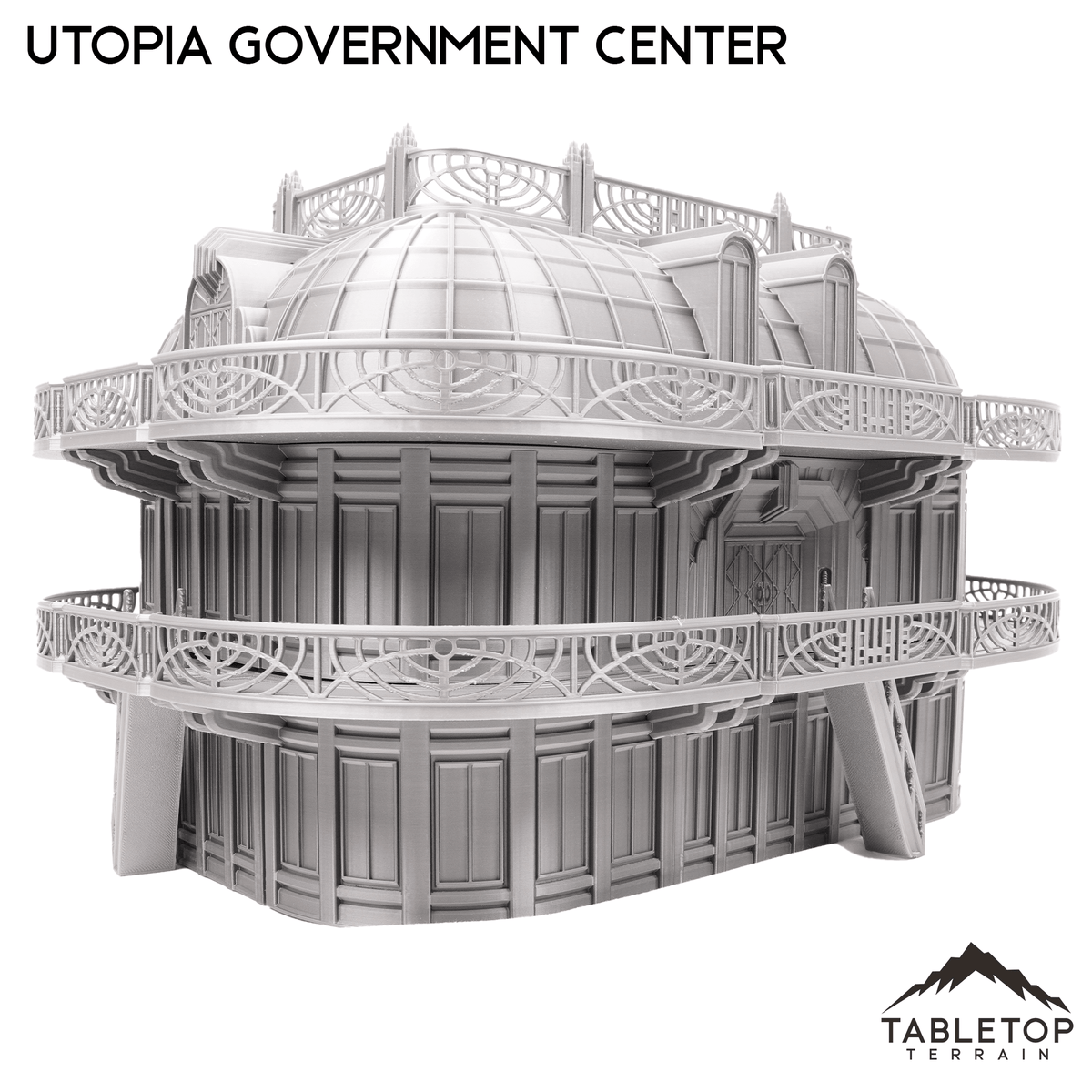 Utopia Government Center Inspired by Theed – Tabletop Terrain