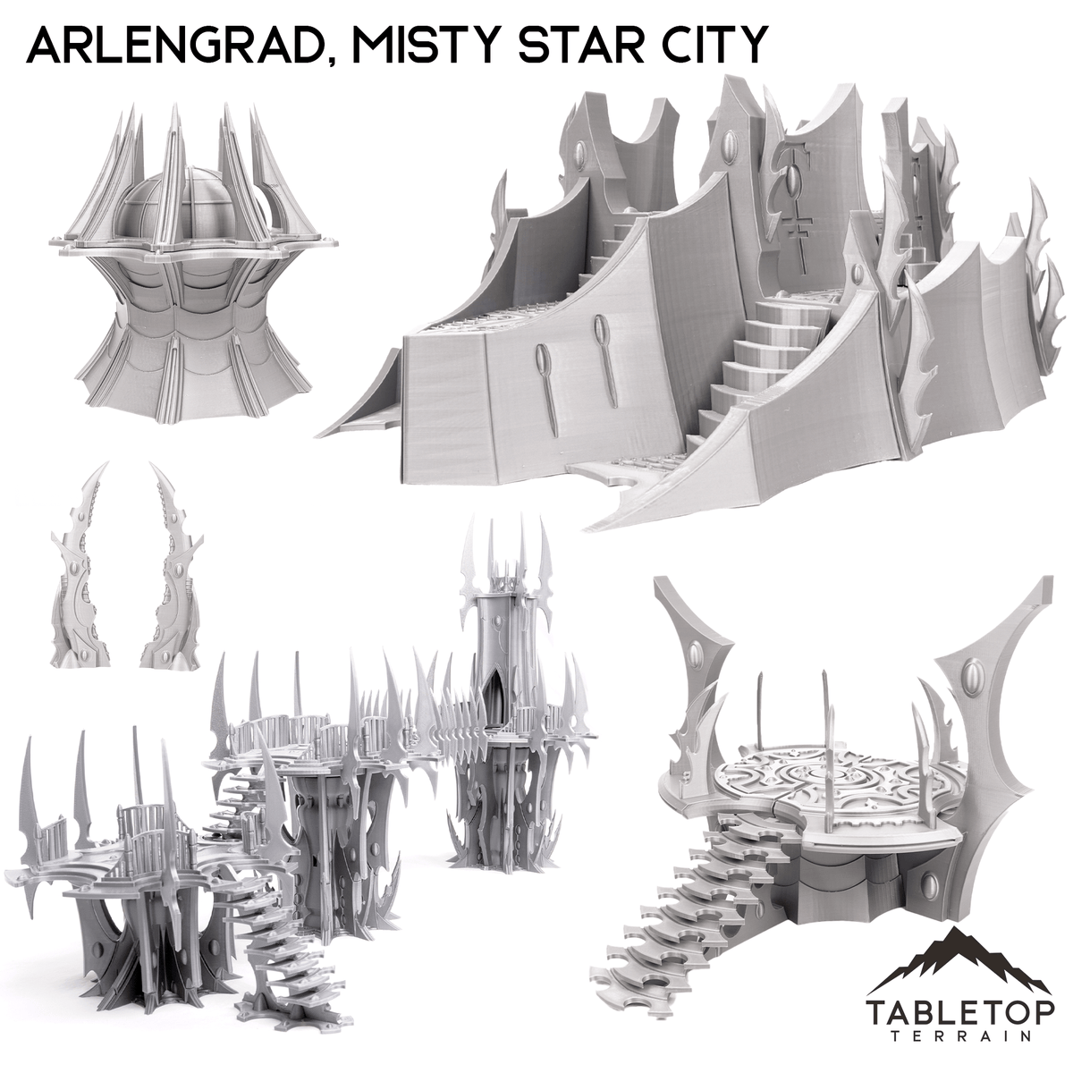 Arlengrad, Misty Star City – Tabletop Terrain