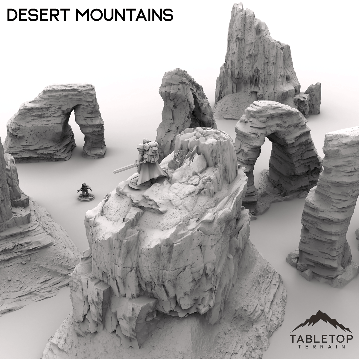 Desert Mountains – Tabletop Terrain