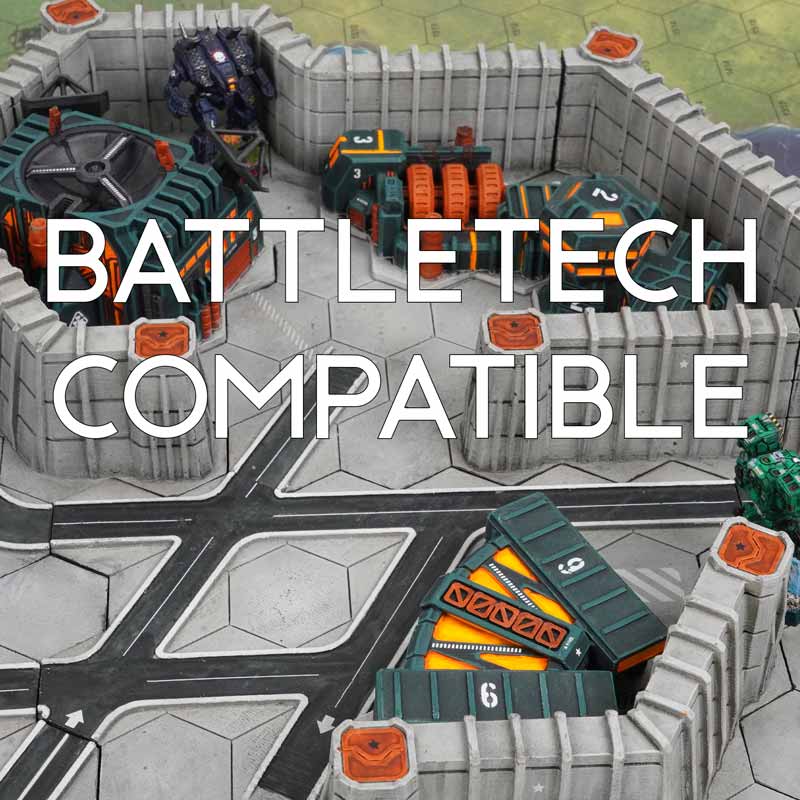 Battletech Compatible | Tabletop Terrain | 6-8mm Terrain