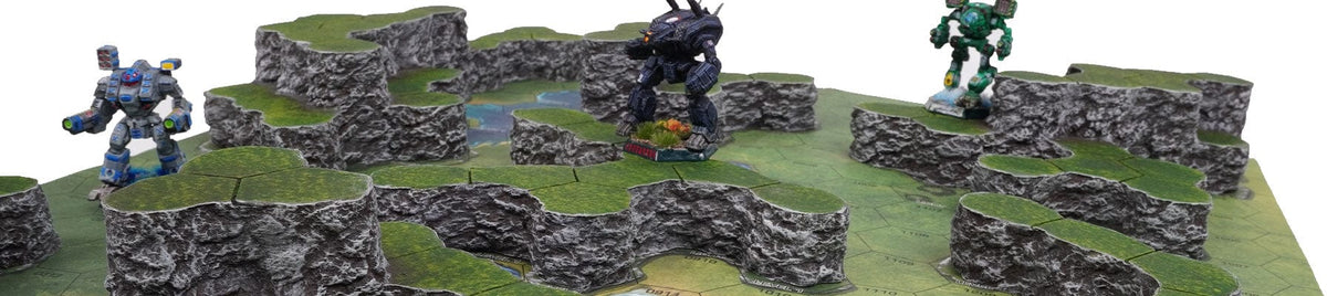 Battletech Compatible | Tabletop Terrain | 6-8mm Terrain