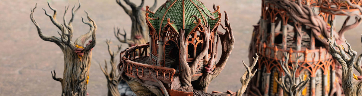 Elven Terrain | Tabletop Terrain | RPGs & Wargaming