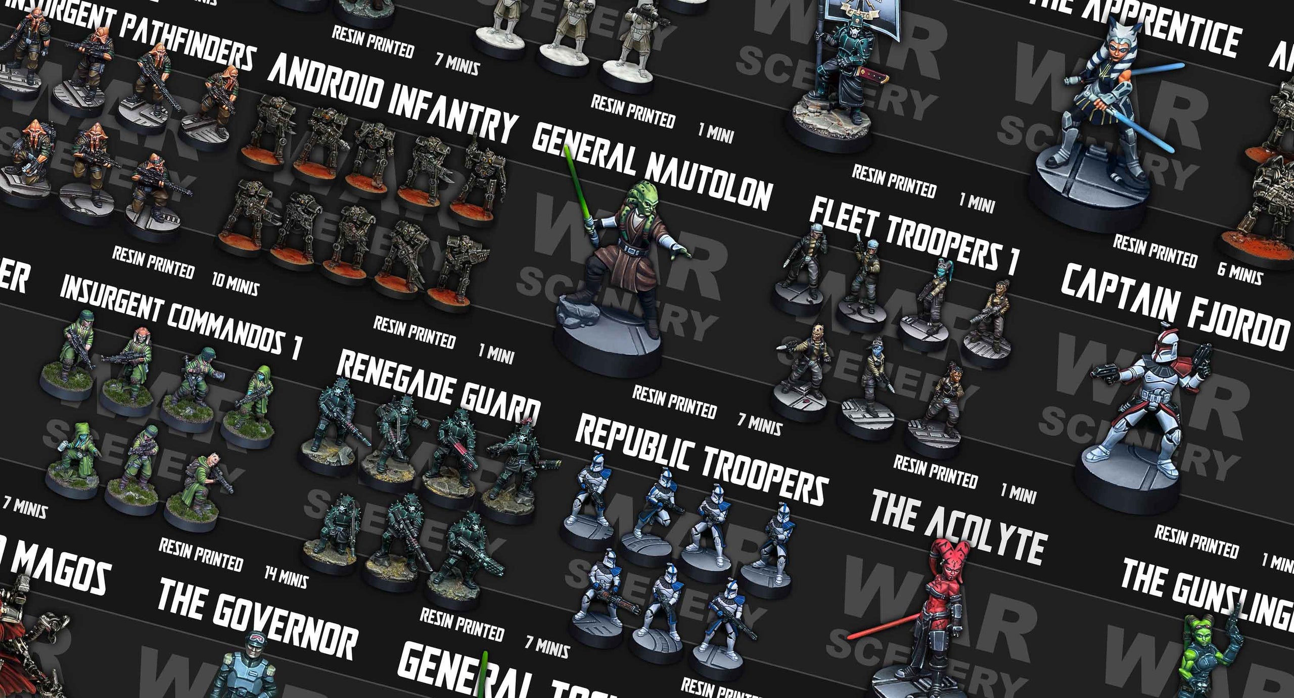 Minis – Tabletop Terrain