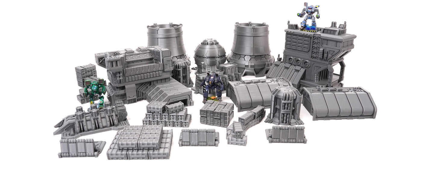 Battletech Compatible | Tabletop Terrain | 6-8mm Terrain