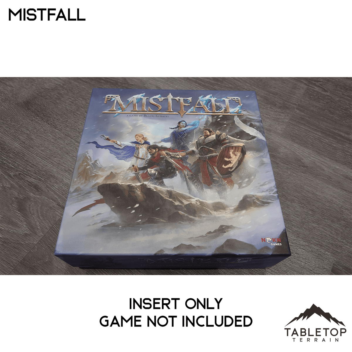 Mistfall Board Game Insert / Organizer – Tabletop Terrain