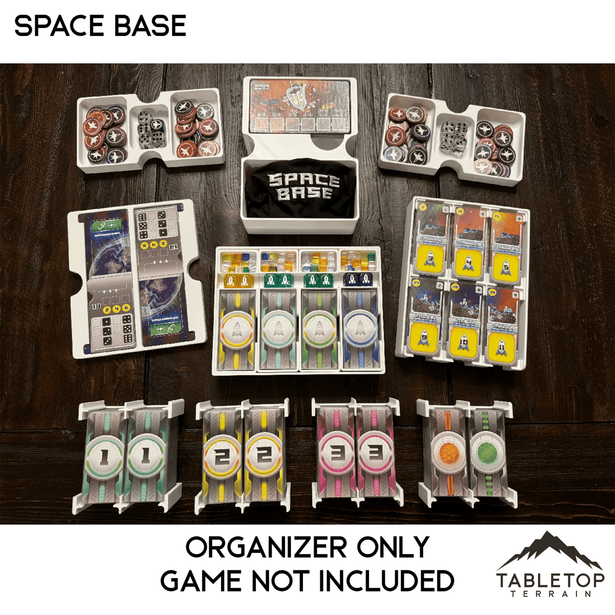 Space Base with Expansions (Genesis) Board Game Insert / Organizer ...