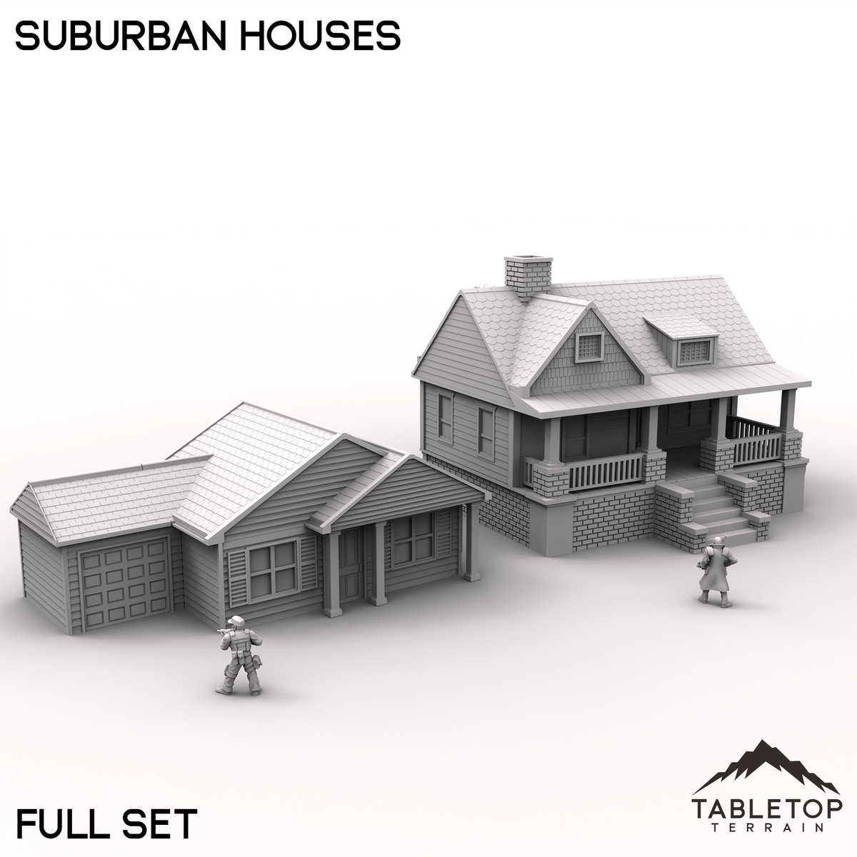 Suburban Houses – Tabletop Terrain