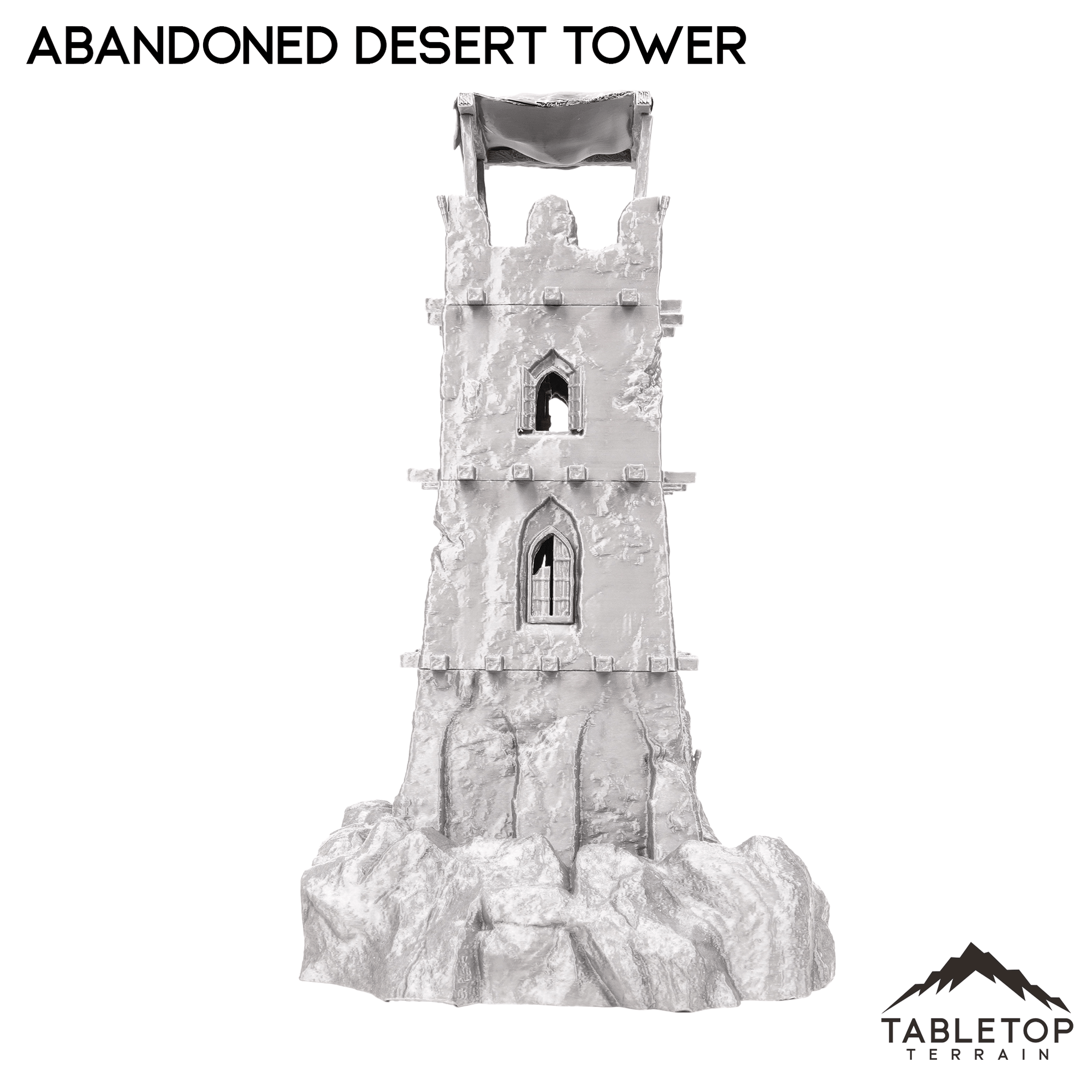 Abandoned Desert Tower — Tabletop Terrain