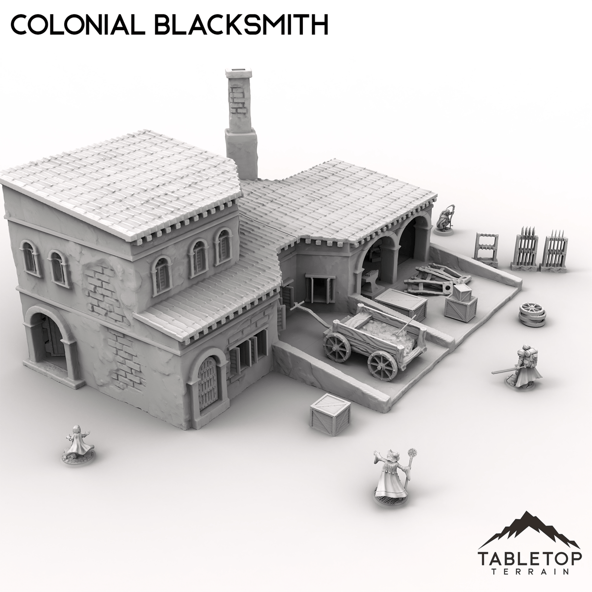 Colonial Blacksmith – Tabletop Terrain