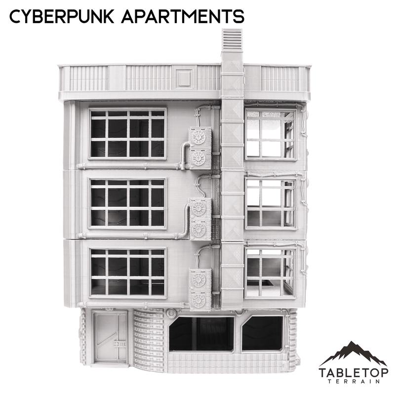 Cyberpunk Terrain | Tabletop Terrain | RPG Terrain