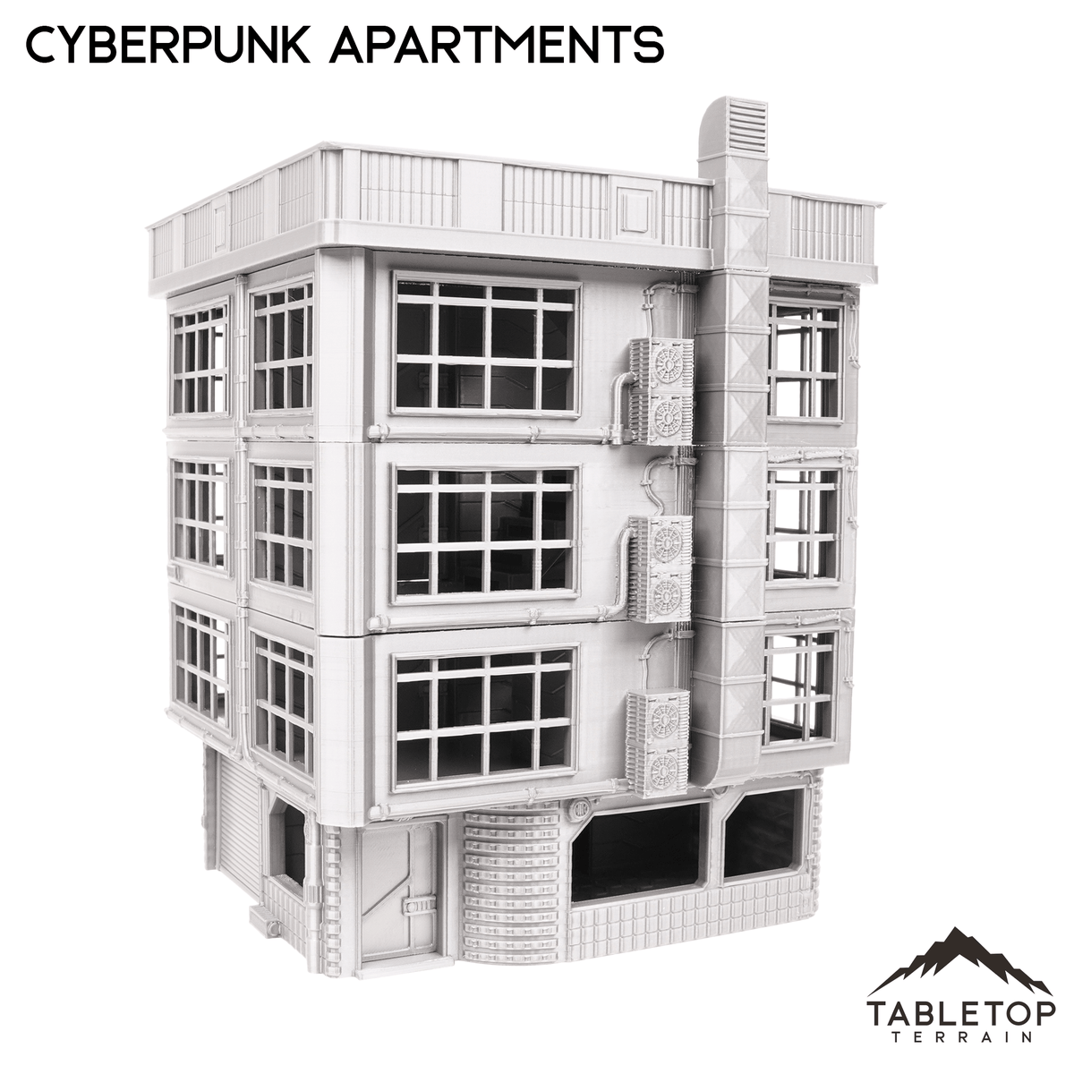 Cyberpunk Terrain | Tabletop Terrain | RPG Terrain