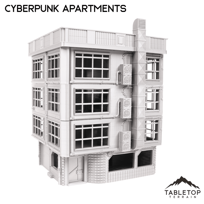 Cyberpunk Terrain | Tabletop Terrain | RPG Terrain