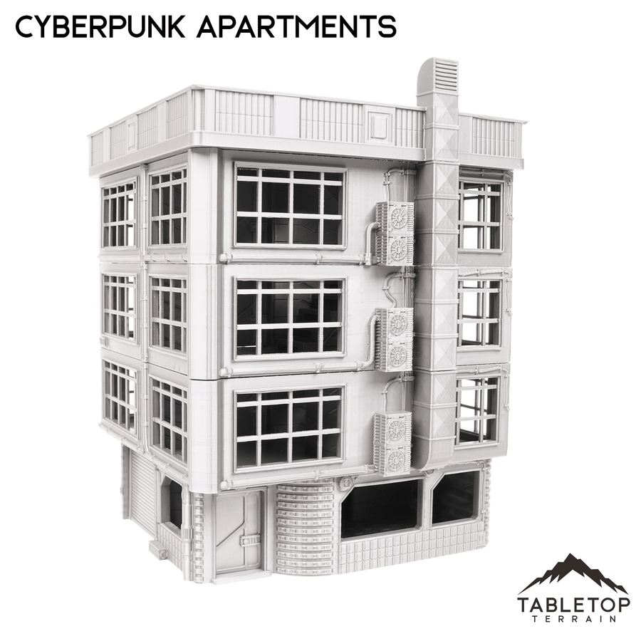 Cyberpunk Terrain | Tabletop Terrain | RPG Terrain