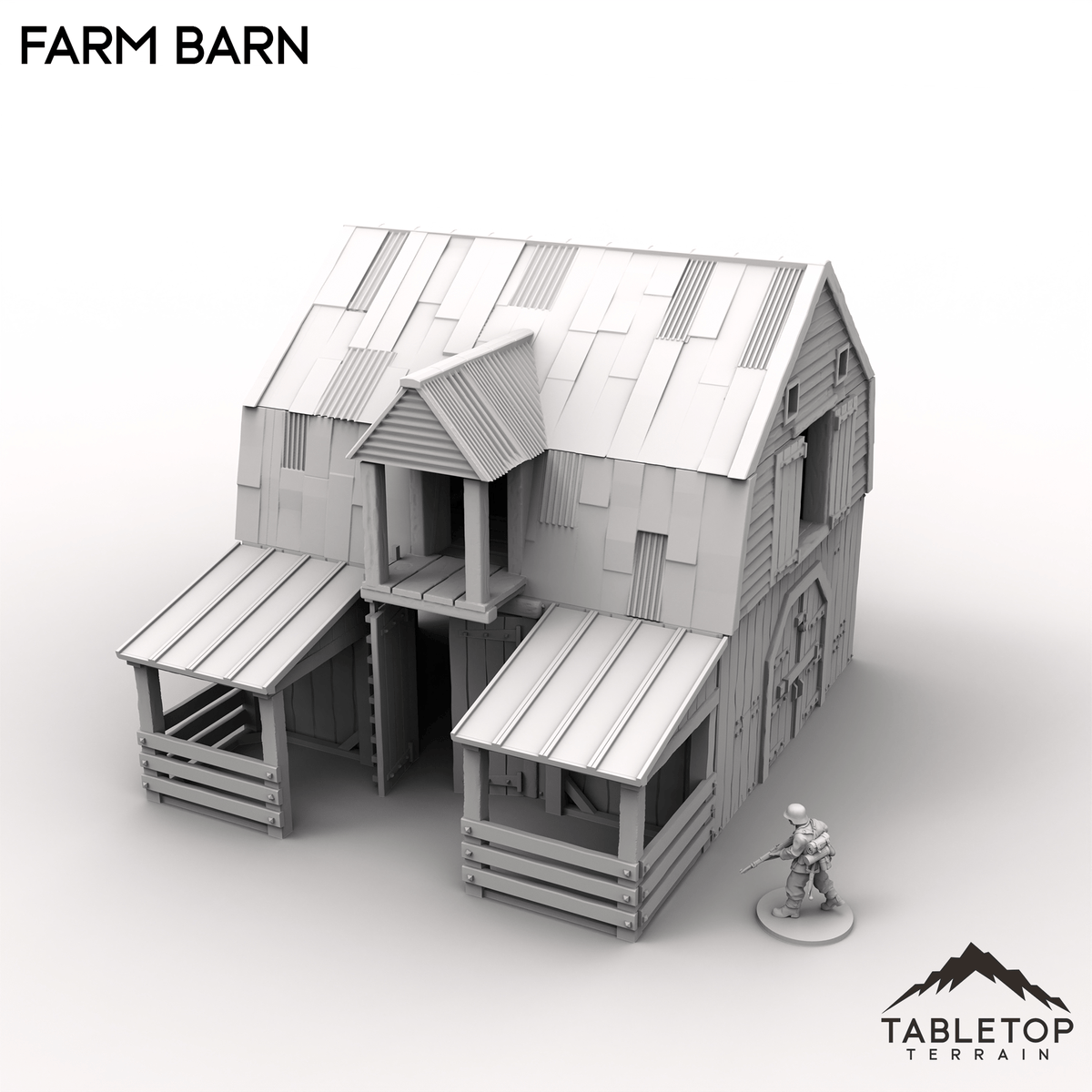 Farm Barn – Tabletop Terrain