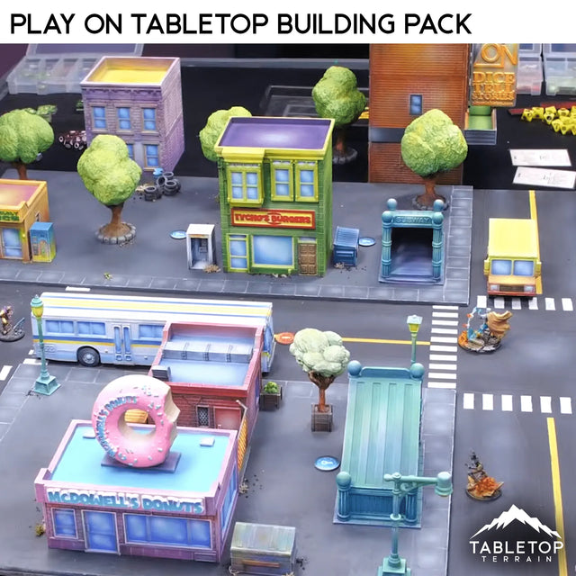 Play On Protocol Building Pack – Tabletop Terrain