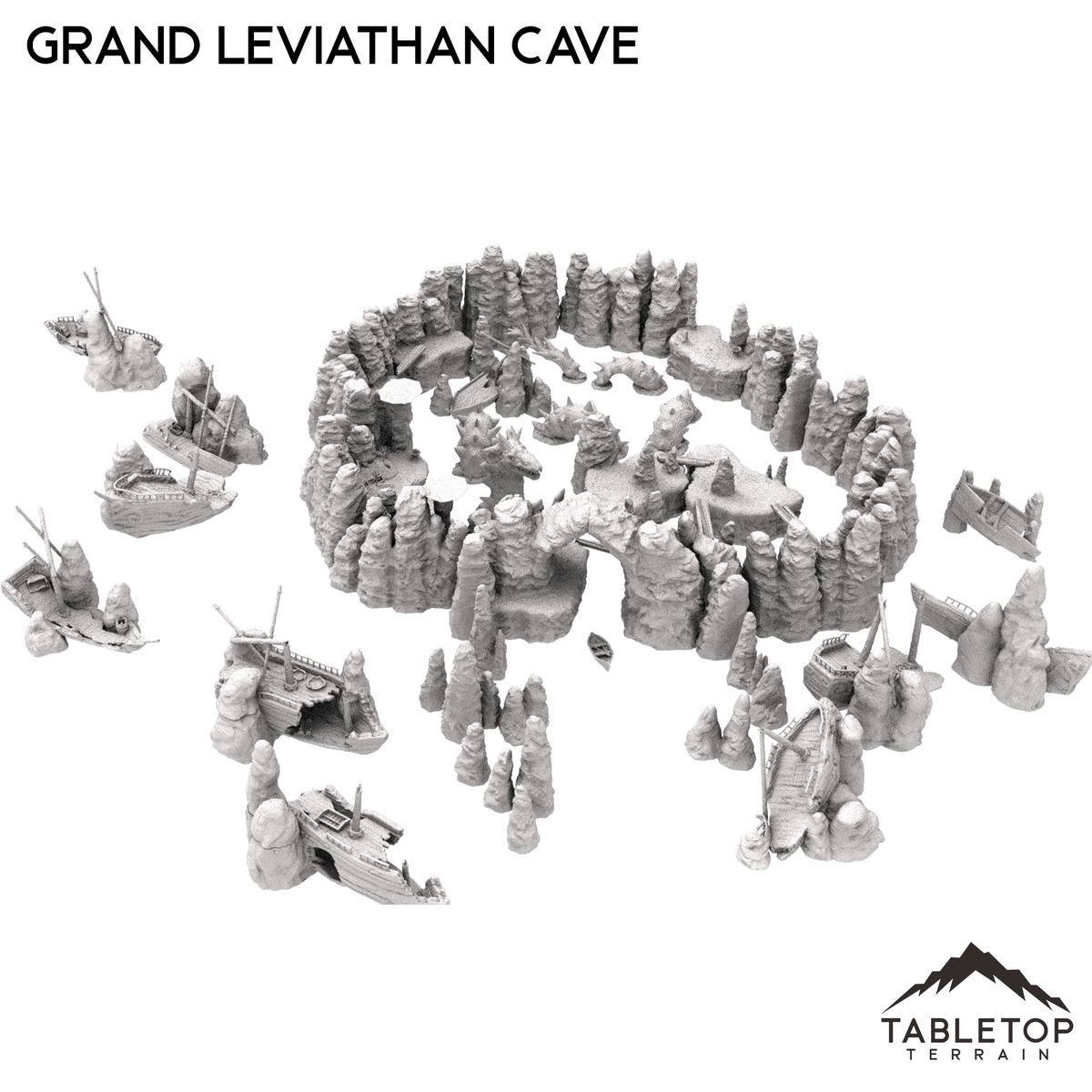 Gran cueva del Leviatán — Tabletop Terrain