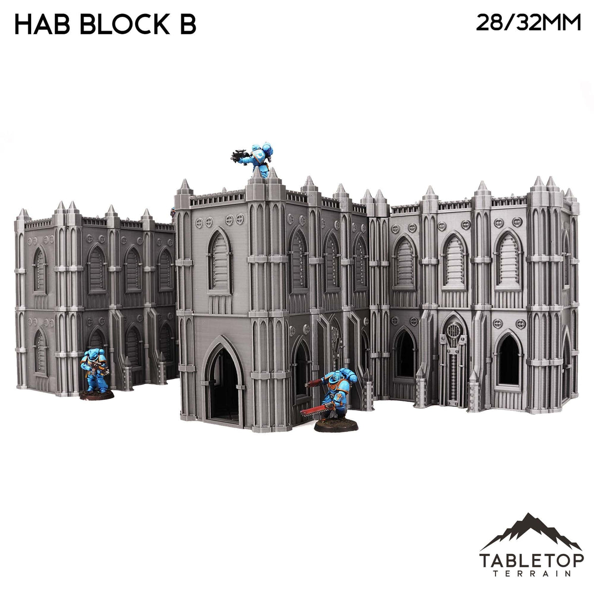 Hab Block B - Augusta, The Holy City – Tabletop Terrain