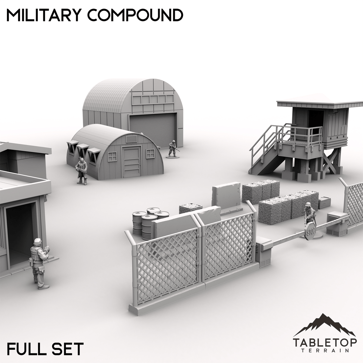 Military Compound – Tabletop Terrain