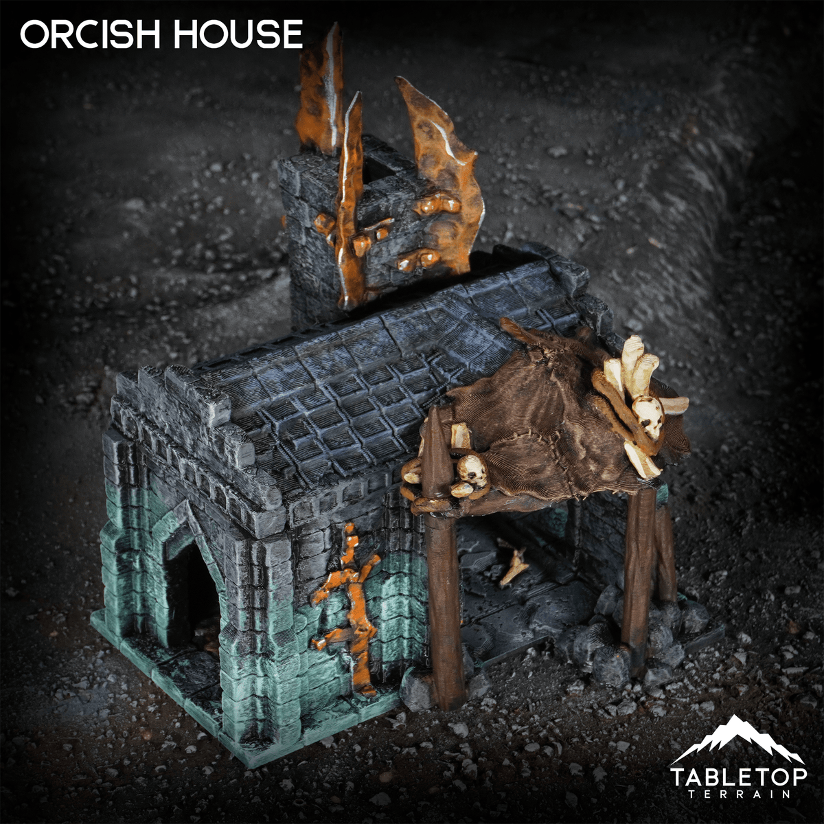 Orcish House - Kingdom of Azragor – Tabletop Terrain