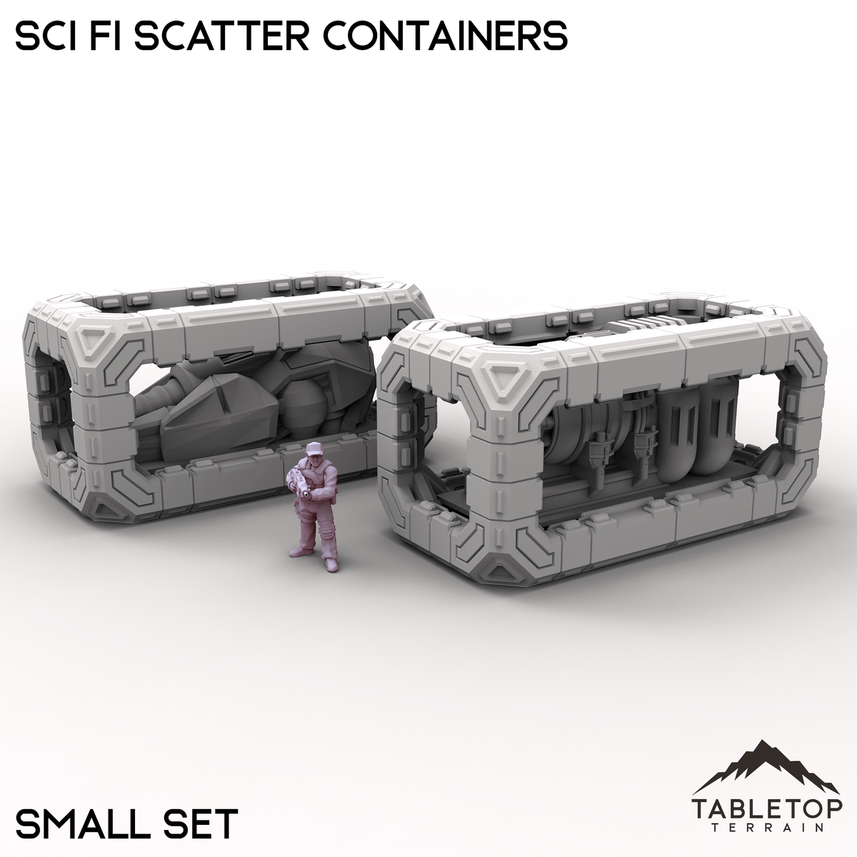 Sci Fi Scatter Containers – Tabletop Terrain