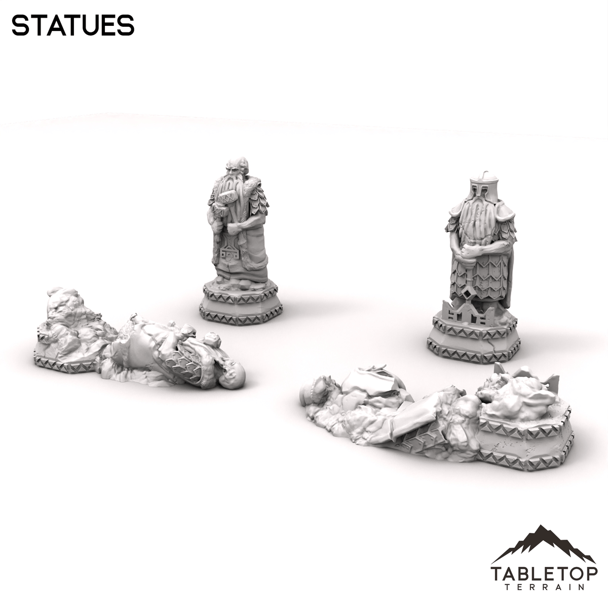 Statues - Kingdom of Durak Deep – Tabletop Terrain