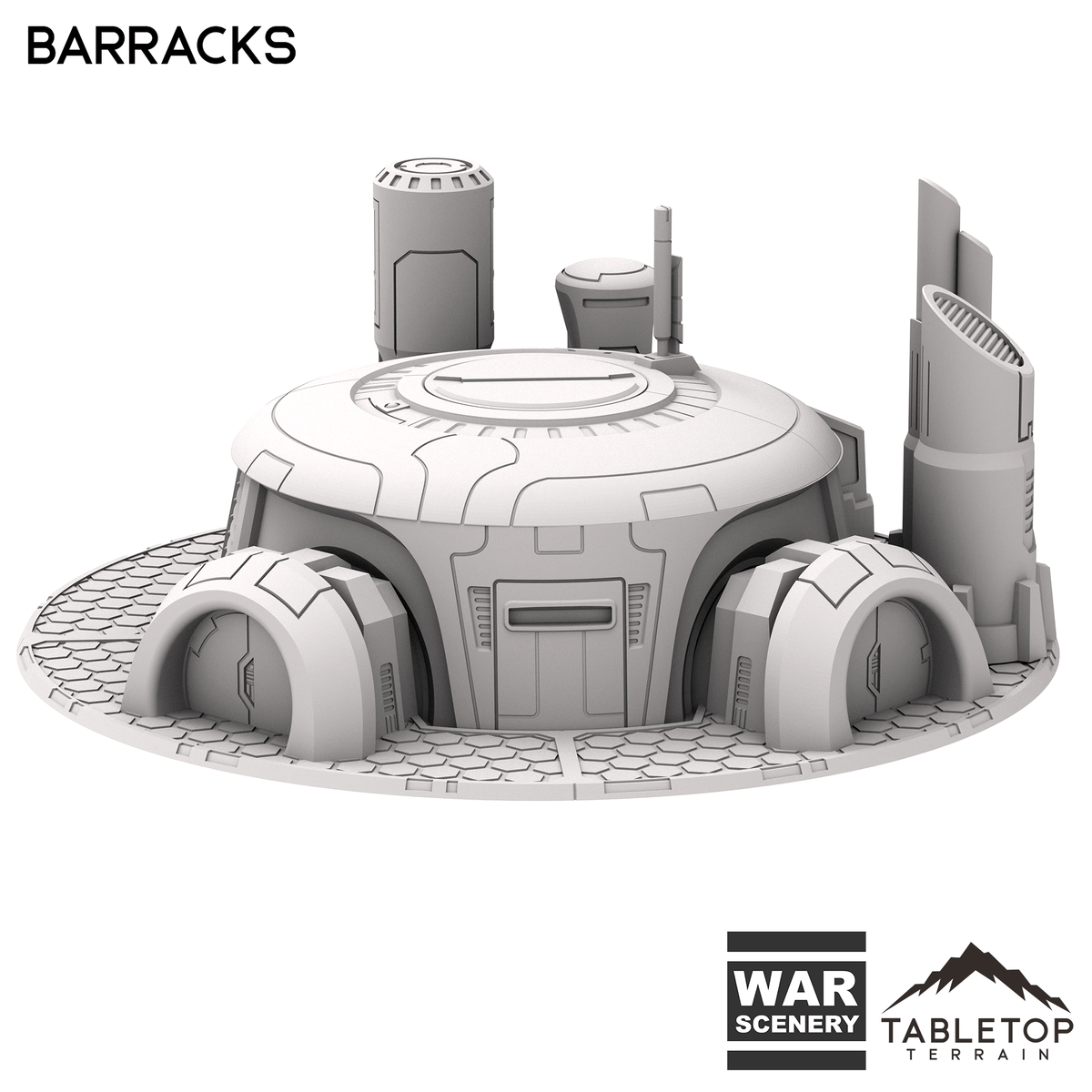 Barracks and Bunkers – Tabletop Terrain