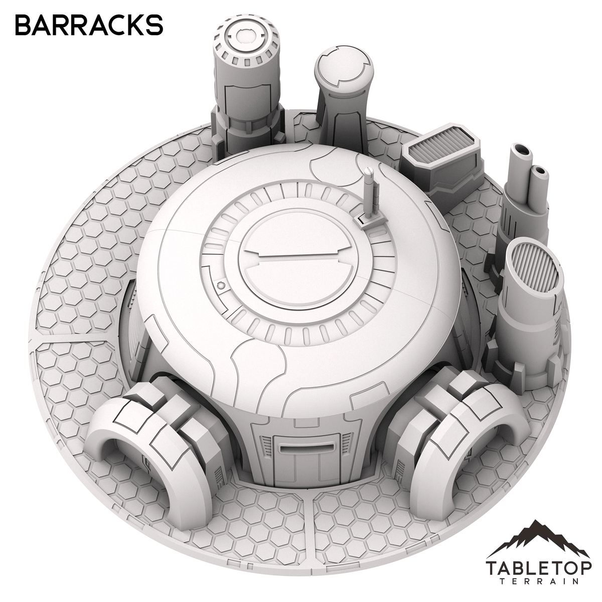 Barracks and Bunkers – Tabletop Terrain