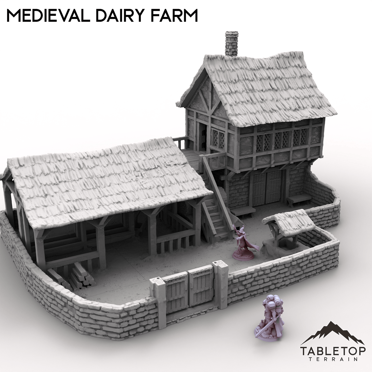 Medieval Dairy Farm – Tabletop Terrain