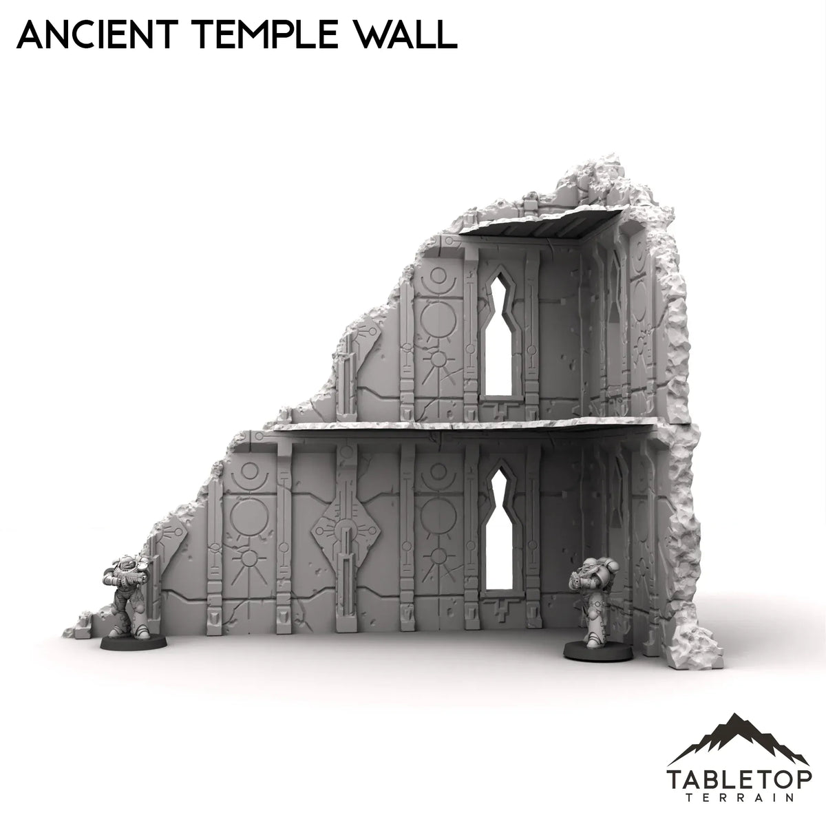 Ancient Temple Wall – Tabletop Terrain