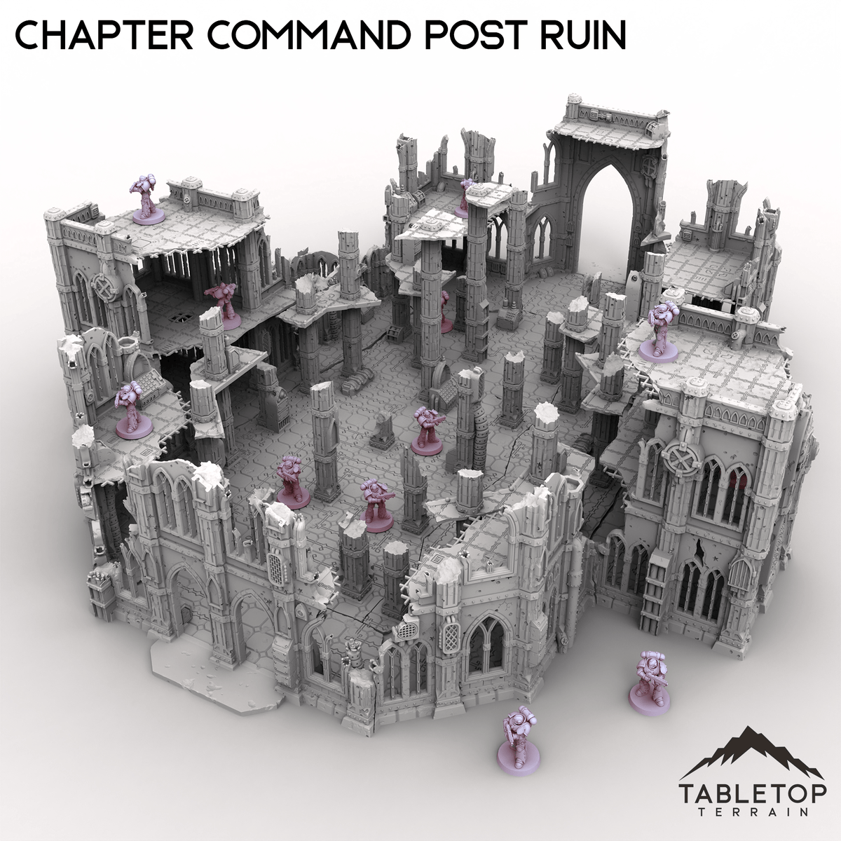 Chapter Command Post Ruin – Tabletop Terrain
