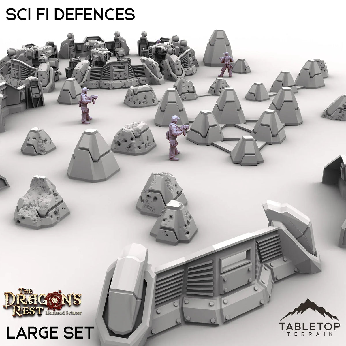 Sci Fi Defences – Tabletop Terrain