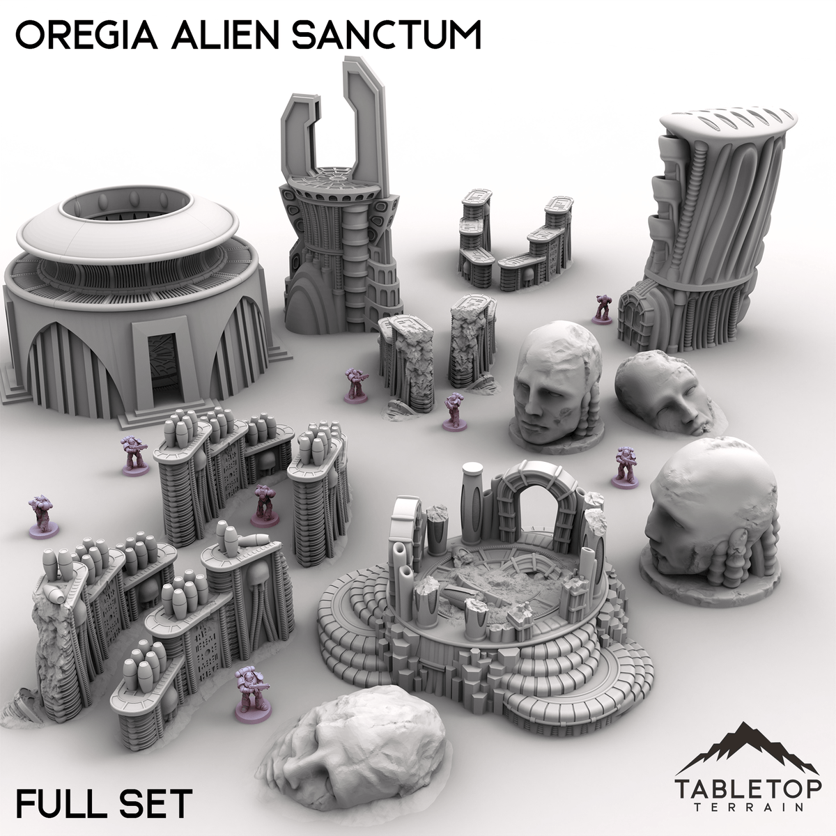 Oregia Alien Sanctum – Tabletop Terrain