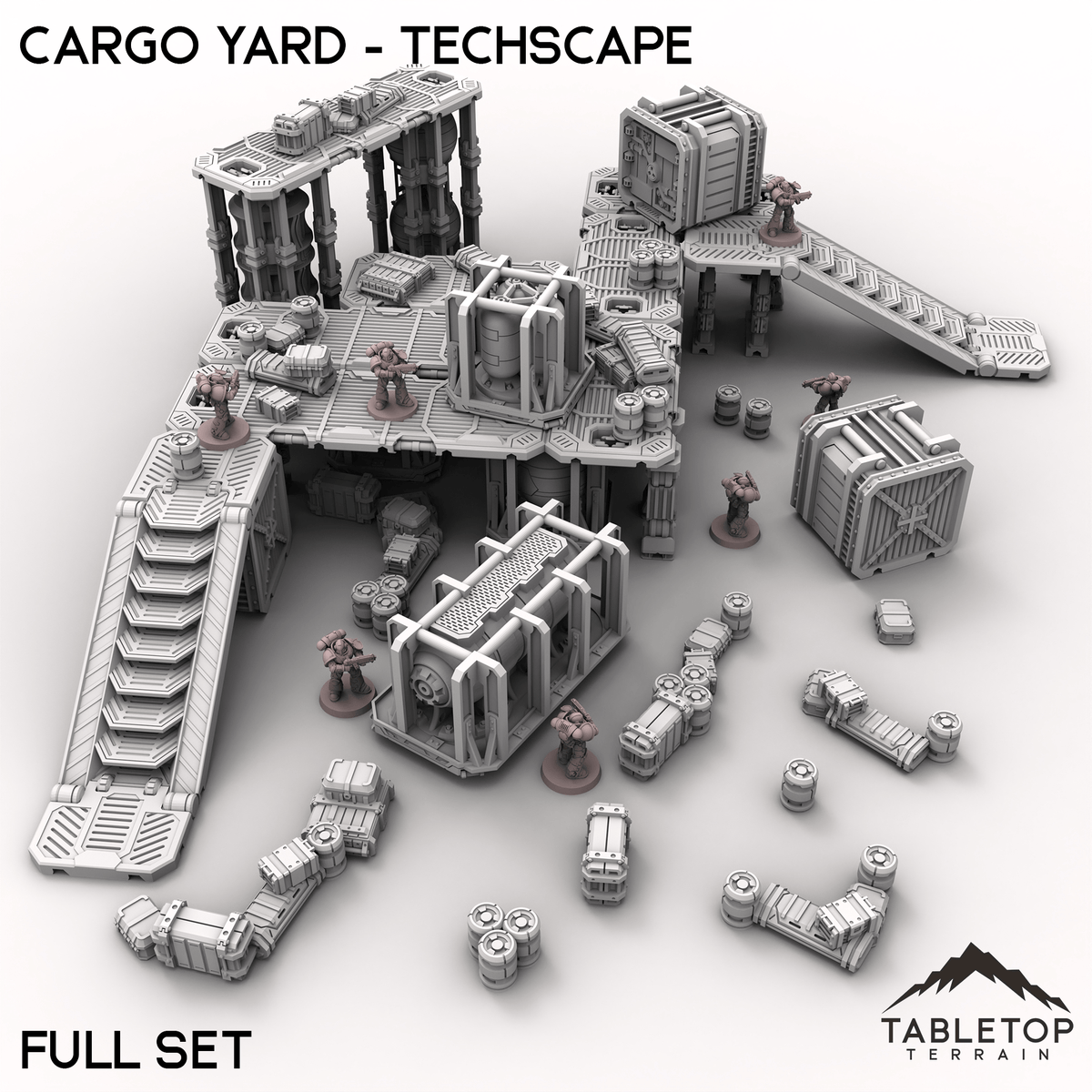 Cargo Yard - Techscape – Tabletop Terrain