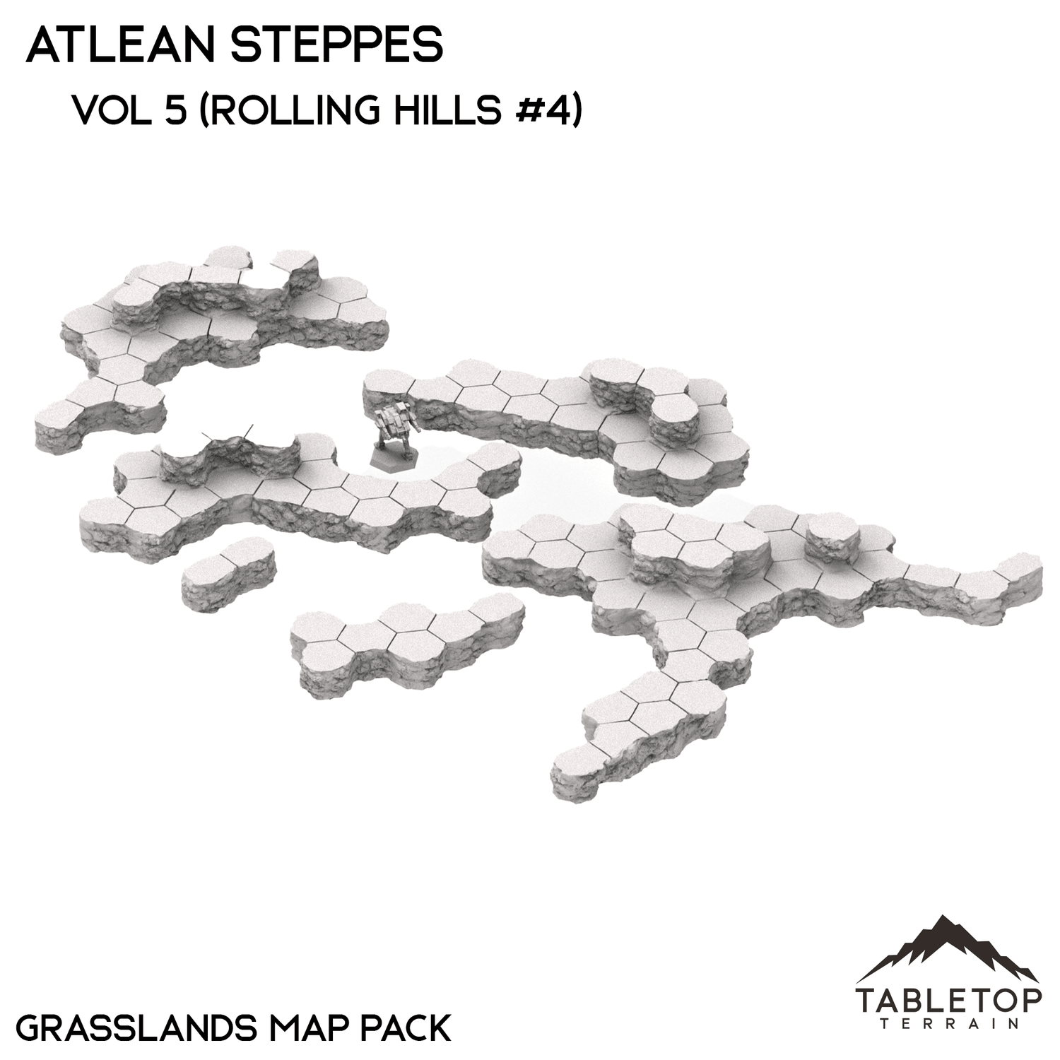 HEXTECH Atlean Steppes Map Hill Sets - 6mm – Tabletop Terrain