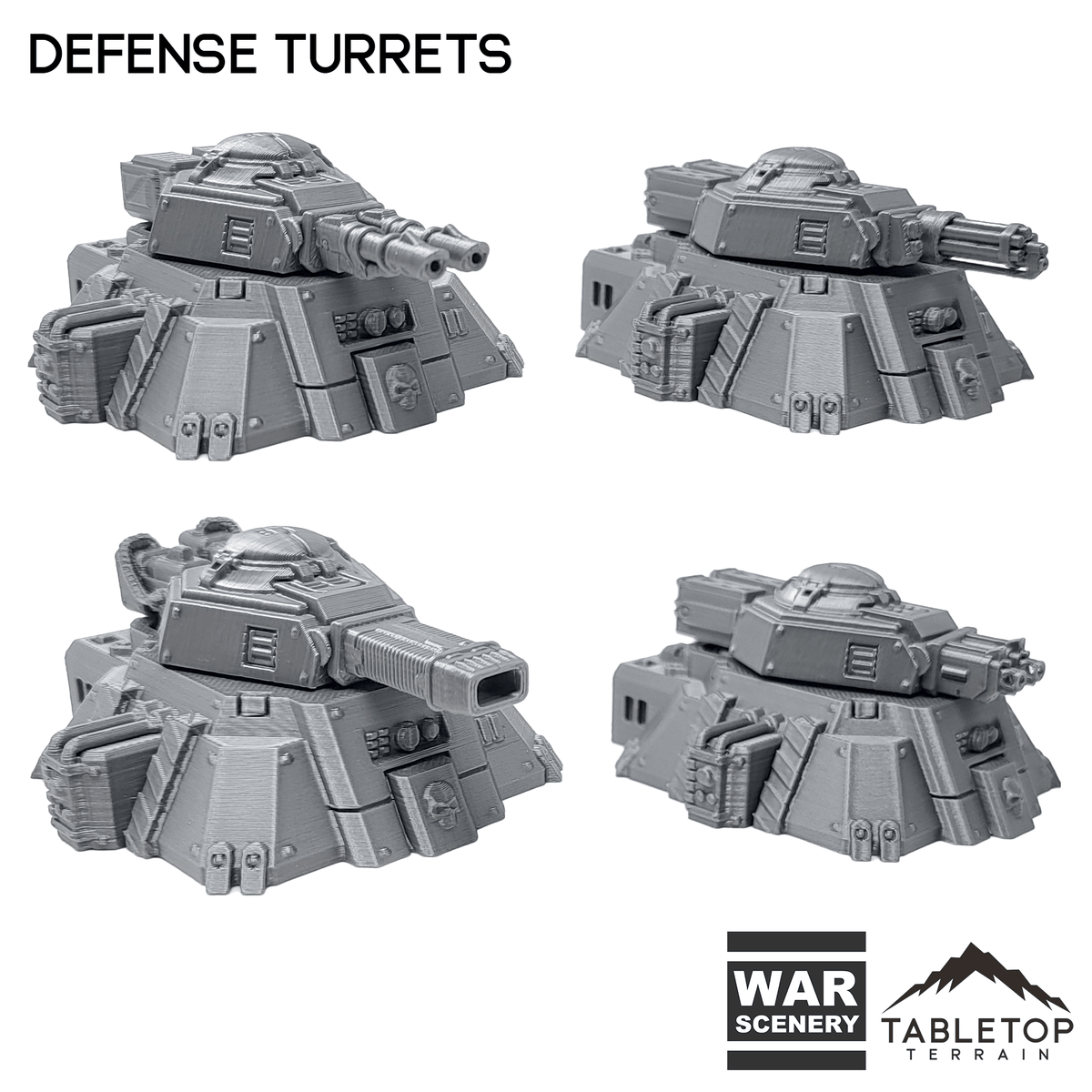 Defense Turrets - Chapters Headquarter – Tabletop Terrain