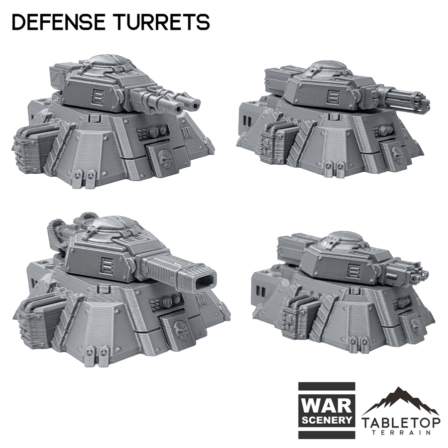 Defense Turrets - Chapters Headquarter – Tabletop Terrain