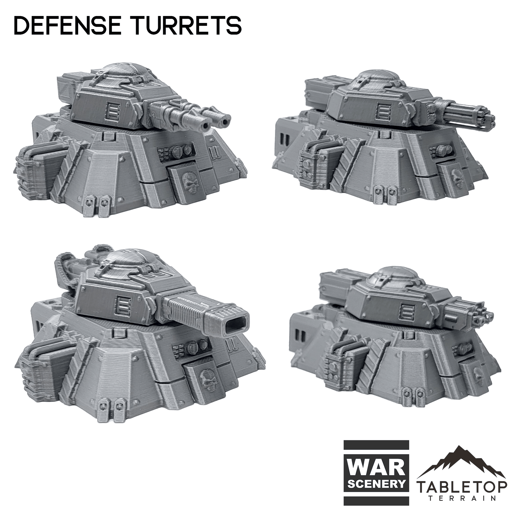 Defense Turrets - Chapters Headquarter — Tabletop Terrain