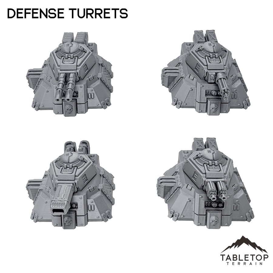 Defense Turrets - Chapters Headquarter – Tabletop Terrain