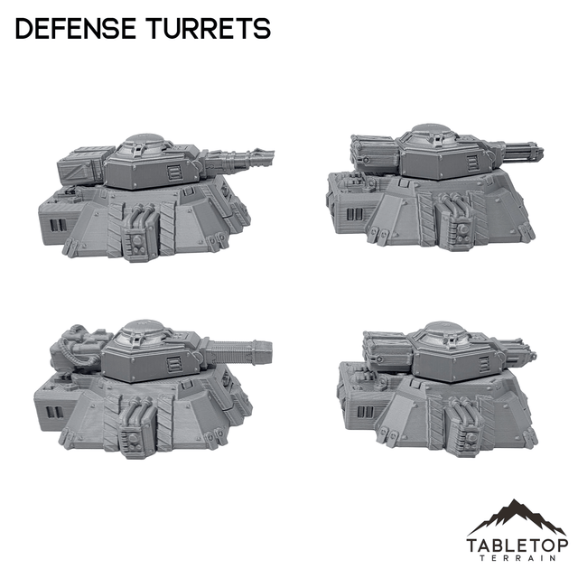 Defense Turrets - Chapters Headquarter – Tabletop Terrain