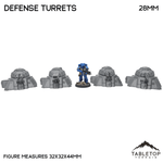 Defense Turrets - Chapters Headquarter — Tabletop Terrain