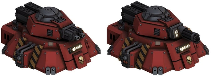Defense Turrets - Chapters Headquarter — Tabletop Terrain