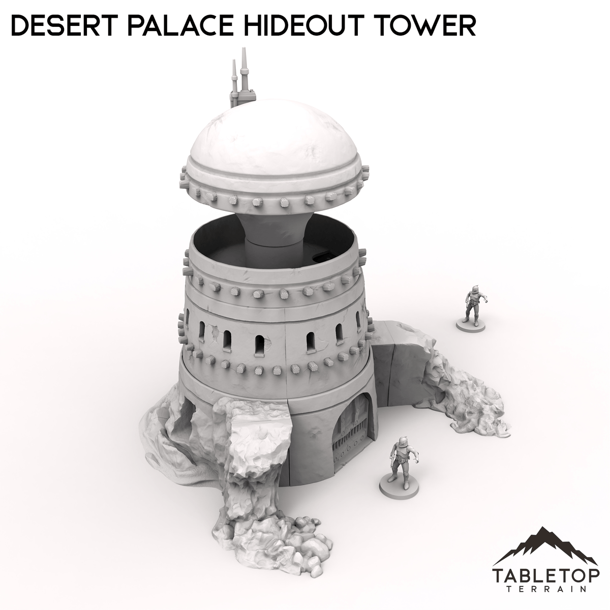 Desert Palace Hideout Tower – Tabletop Terrain