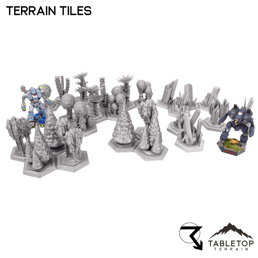 Battletech Compatible | Tabletop Terrain | 6-8mm Terrain