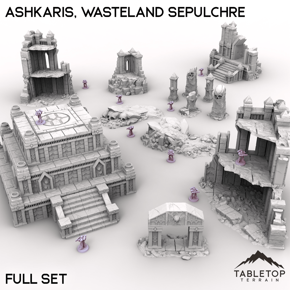 Ashkaris, Wasteland Sepulchre – Tabletop Terrain