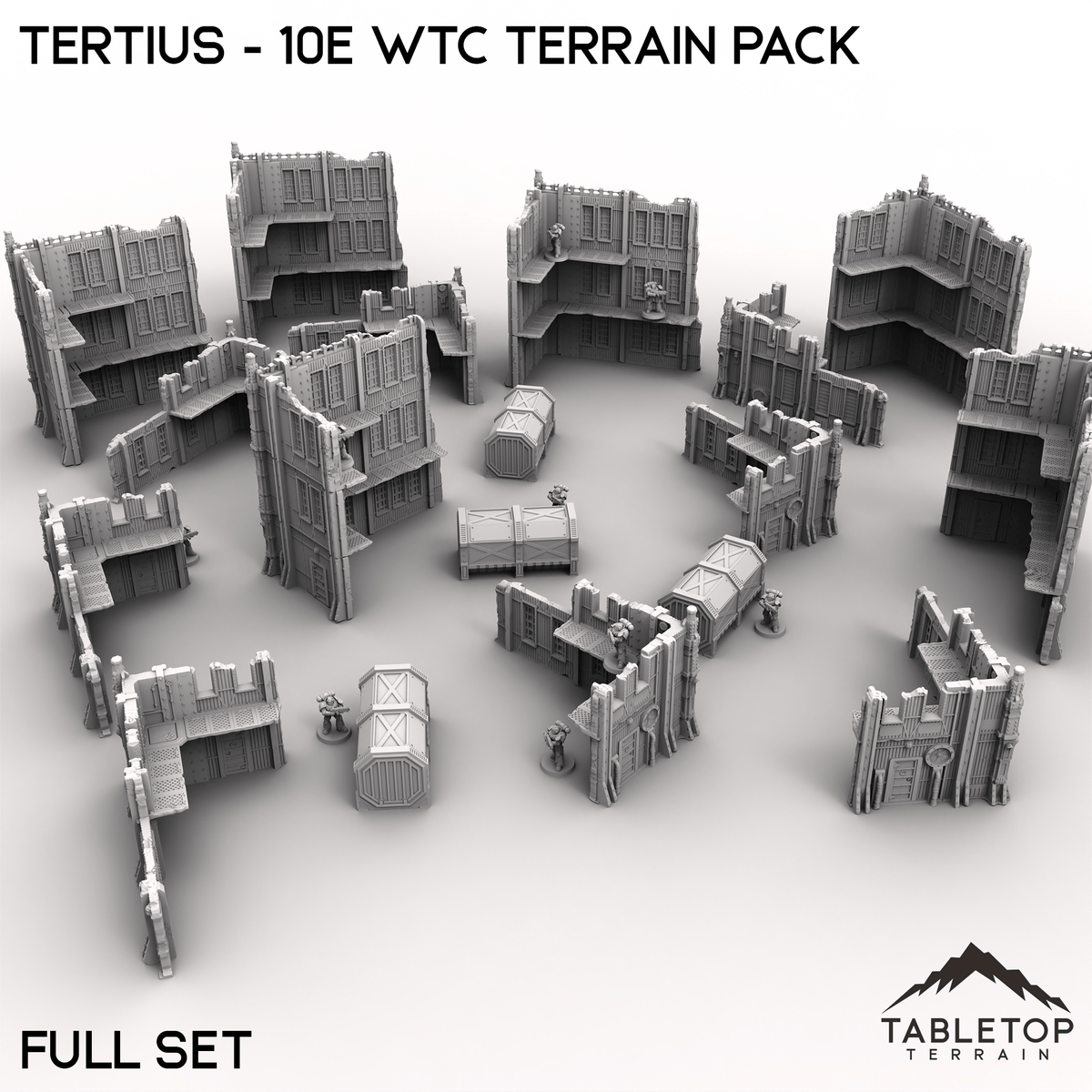 Tertius - WTC compatible Terrain Pack – Tabletop Terrain