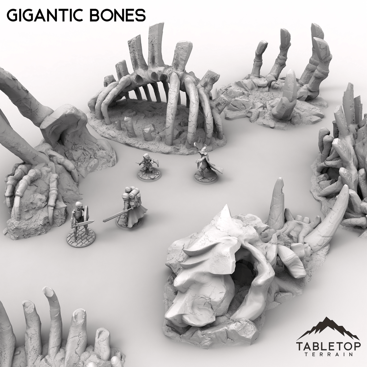Gigantic Bones – Tabletop Terrain