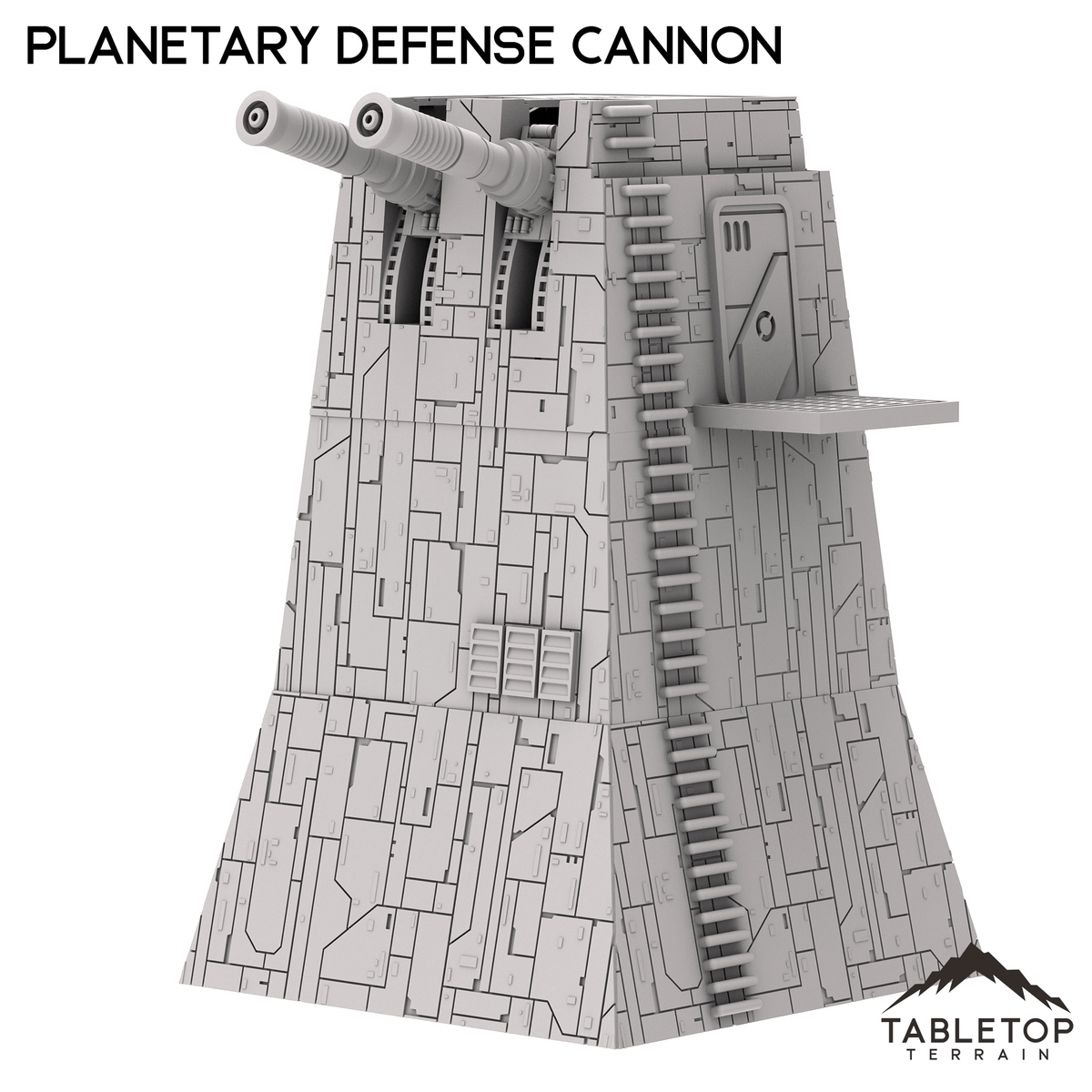 IMP: Planetary Defense Cannon – Tabletop Terrain