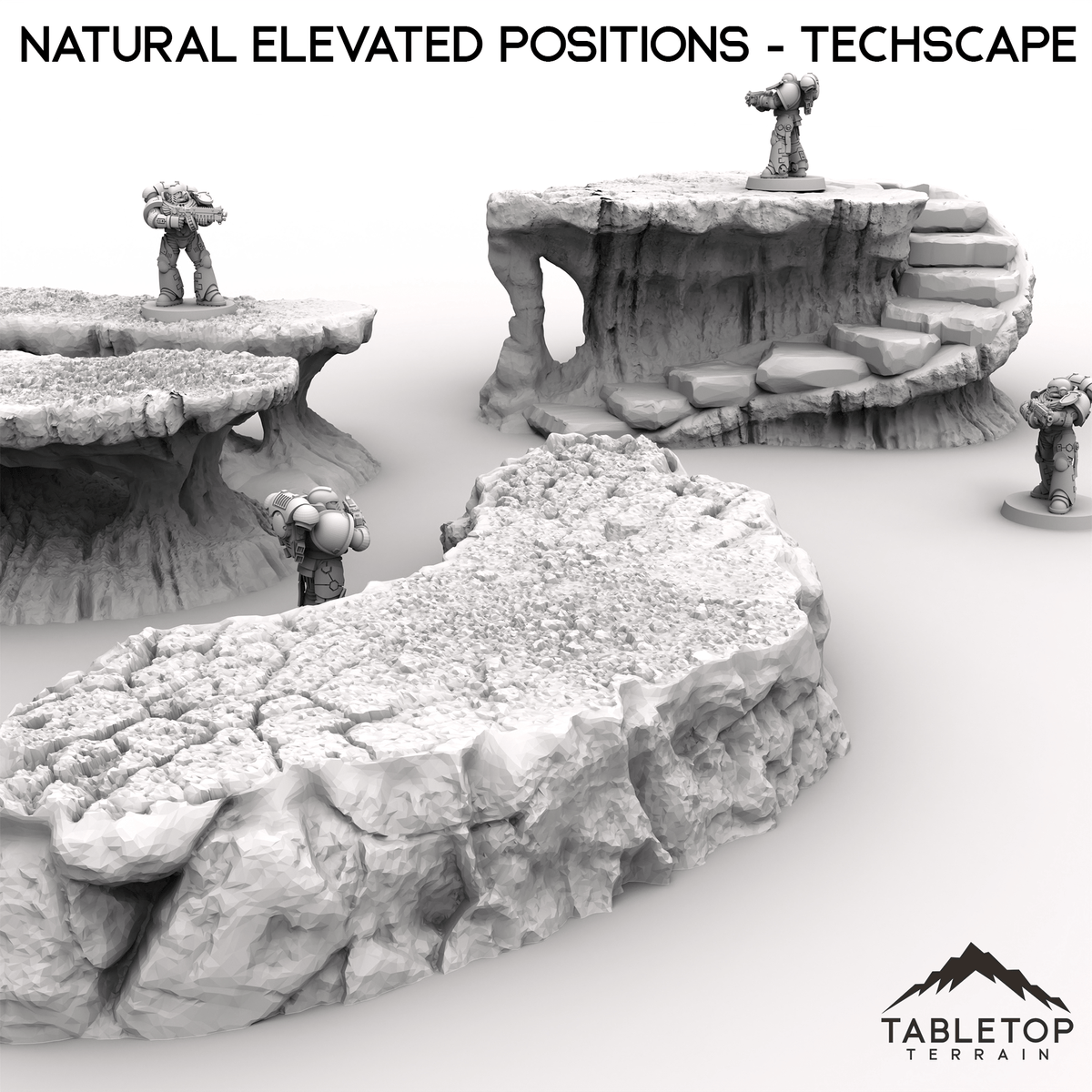 Natural Elevated Positions - Techscape – Tabletop Terrain